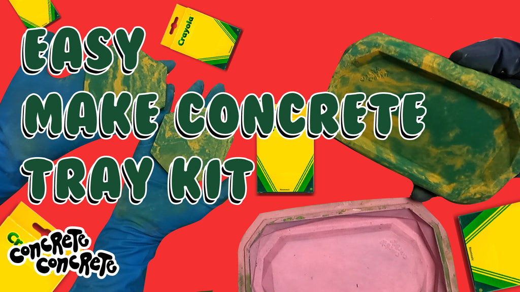 Easy Make Concrete Tray | Learn to marble – Concrete Concrete